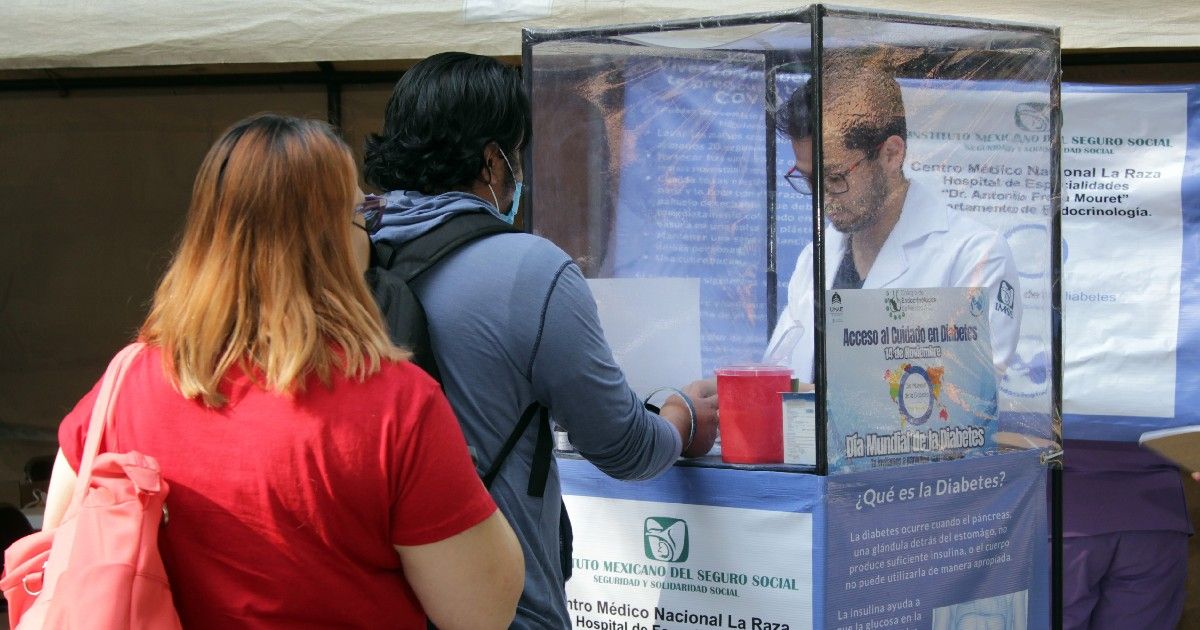 IMSS ofrece más de 600 detecciones de glucosa por Día Mundial de la ...