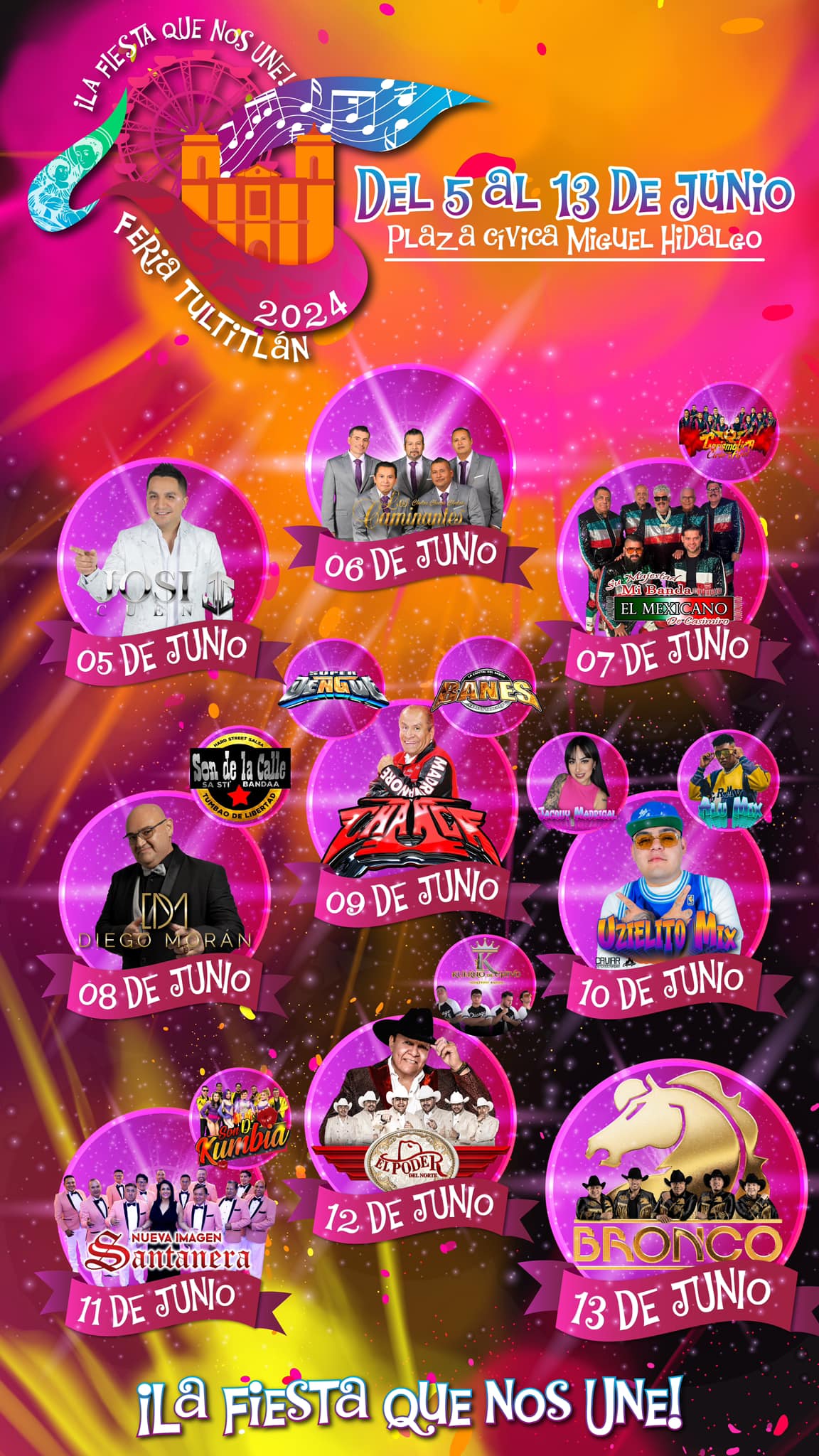 Feria de Tultitlán 2024: Fechas, artistas confirmados, boletos y todo ...