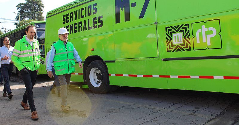 RTP de CDMX se moderniza con 50 nuevos autobuses sustentables