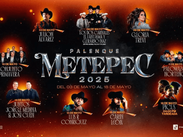 Mapa del Palenque Metepec 2025: guía de zonas y ubicación para ...