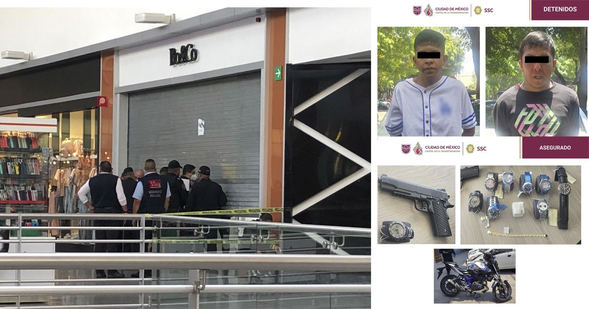 Asalto a joyería en Parque Delta desata persecución y caos en CDMX: dos detenidos