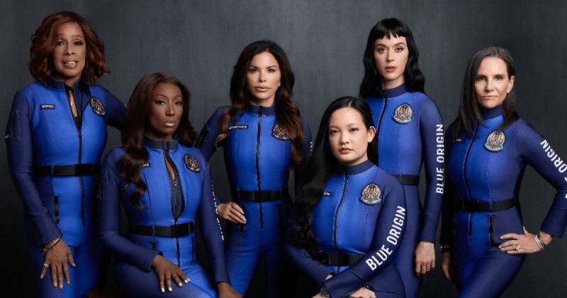 Katy Perry y su histórica travesía al espacio en la misión NS-31 de Blue Origin, solo para mujeres