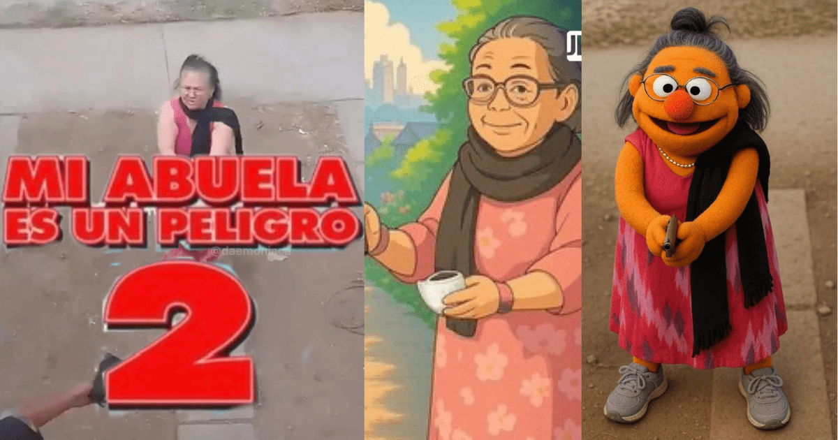Doña Carlota se vuelve tendencia… y los memes no perdonan a la abuelita ...