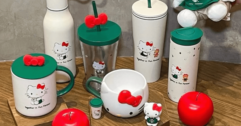 Starbucks x Hello Kitty 2025: Todo sobre la colección filtrada de ...