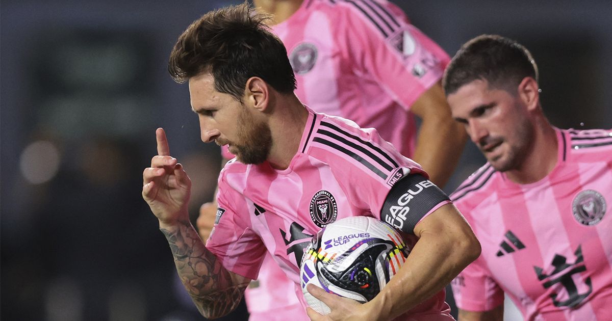 Messi marca doblete y lleva al Inter Miami a la final de la Leagues Cup 2025
