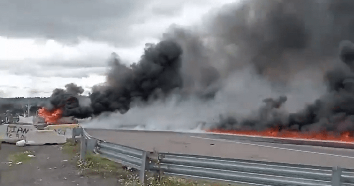 Explosión de pipa en México-Puebla: vialidad cerrada | VIDEO