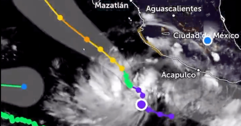 Priscilla amenaza el Pacífico: Nueva tormenta tropical se forma cerca de costas mexicanas