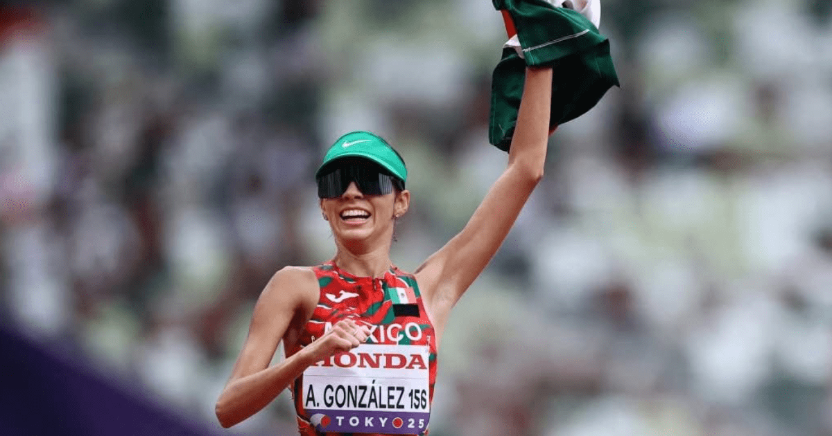Alegna González hace historia al alcanzar el segundo lugar del World Athletics Race Walking Tour ...